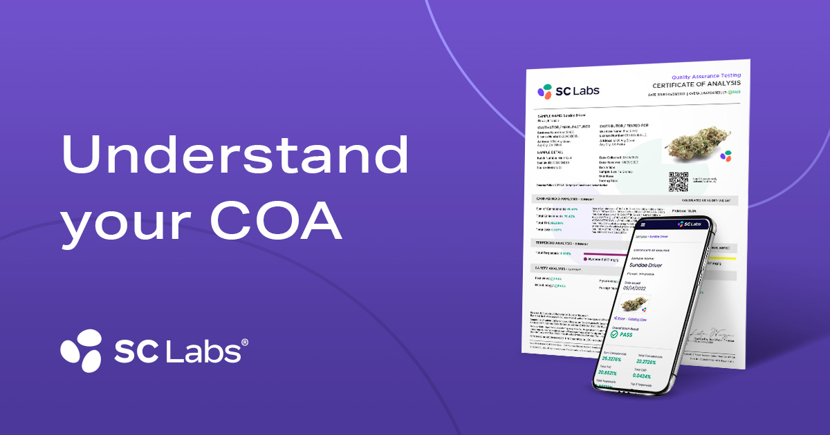 Understand your COA | SC Labs